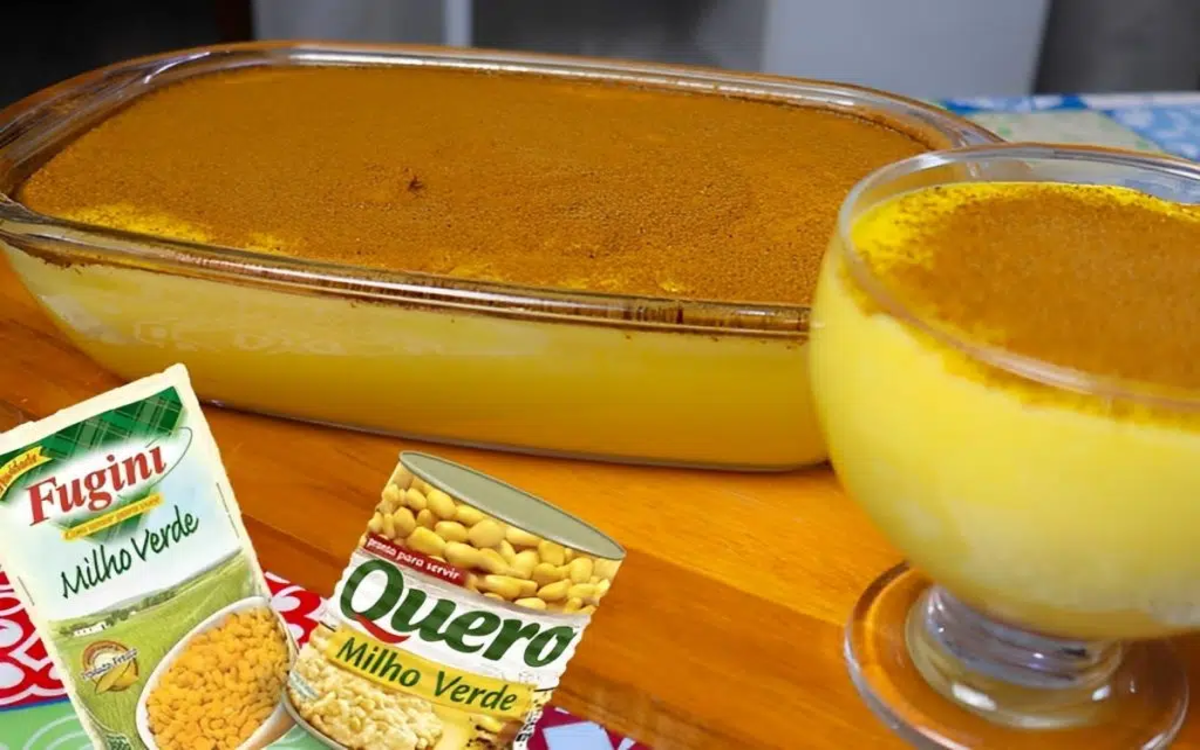 Curau de milho - uma receita maravilhosa - RECEITAS TOP