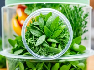Conservar Salsa e Cebolinha por Mais Tempo